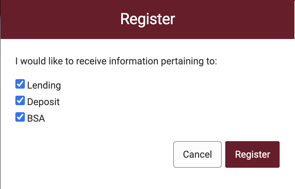 How Do I Register for Store/Blog? | Banker's Compliance Consulting