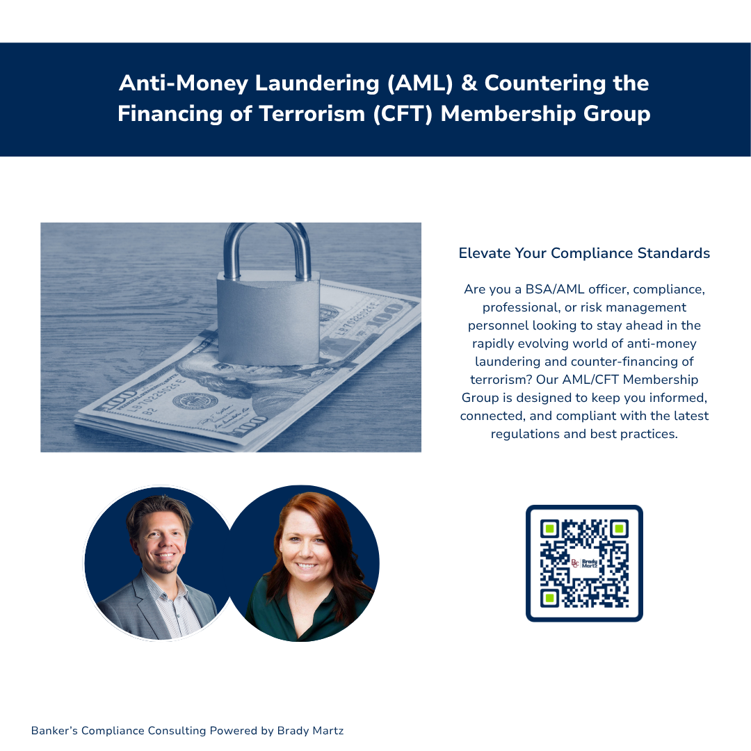 Stay Ahead of BSA/AML/CFT Changes